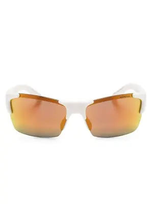 Moncler Rectangle-frame Sunglasses - Neutrals