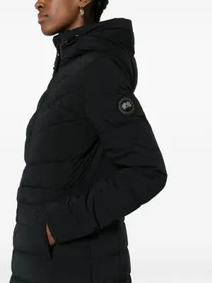 Canada Goose Clair Hooded Puffer Coat - Black