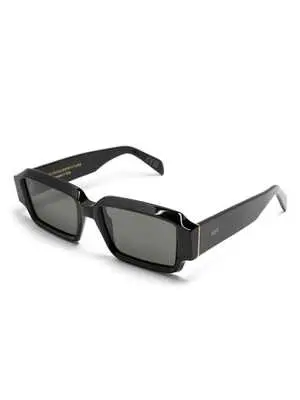 RETROSUPERFUTURE Astro Rectangle Sunglasses - Black