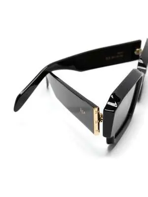 RETROSUPERFUTURE Astro Rectangle Sunglasses - Black