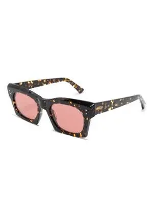 Marni Tortoiseshell Square Frame Sunglasses