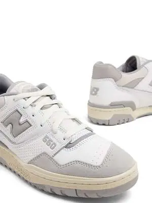 NEW BALANCE 550 Leather Sneakers - White