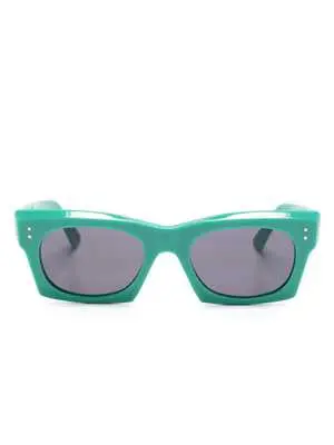Marni Oval-frame Sunglasses - Green