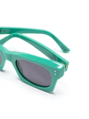 Marni Oval-frame Sunglasses - Green
