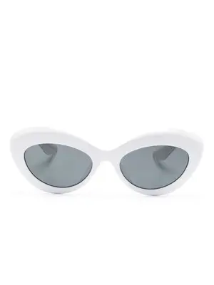 Oliver Spencer 1968c Cat-eye Sunglasses - White
