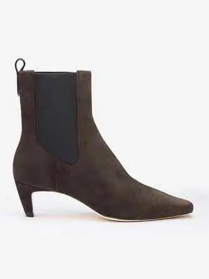 REFORMATION Roberta Ankle Boot - Brown