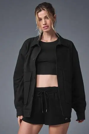 Alo Yoga One Up Cotton-blend Jacket