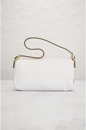 Fendi 1997 Beaded Baguette Shoulder Bag