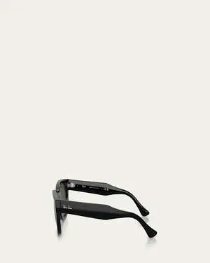 Ray-ban Mega Hawkeye Square Sunglasses - Black