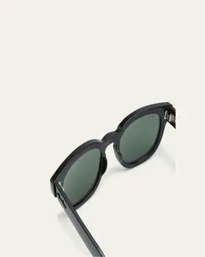 Ray-ban Mega Hawkeye Square Sunglasses - Black