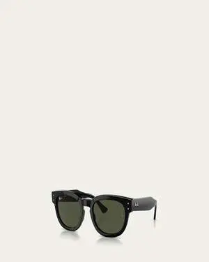 Ray-ban Mega Hawkeye Square Sunglasses - Black
