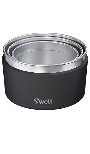 S'WELL 6pc Canister Set In Black