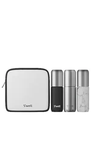 S'WELL Travel Bottle Set In Grey