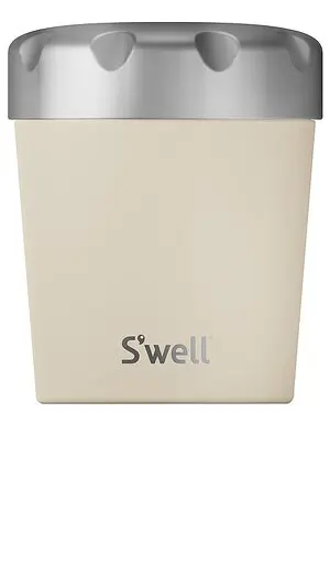 S'WELL Ice Cream Pint Cooler In Ivory - Vanilla