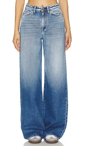 3x1 Flip Wide Leg Jeans - Blue Shades