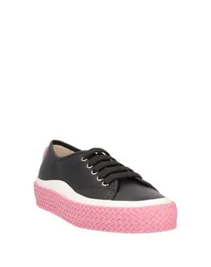 FERRAGAMO Sneakers In Calfskin Leather - Black