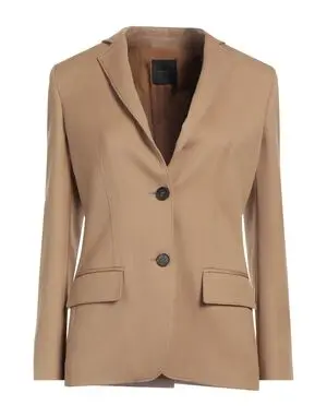 Agnona Single-breasted Blazer - Beige