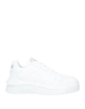 Versace Calfskin Sneakers - White