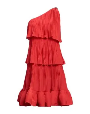 LANVIN Mini One-shoulder Pleated Dress