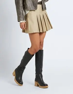 8 BY YOOX Grain Leather Calfskin Boots