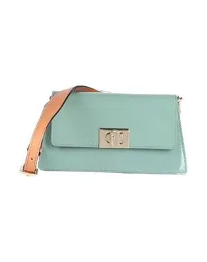 Furla FURLA Light Cowhide Shoulder Bag Sage Green