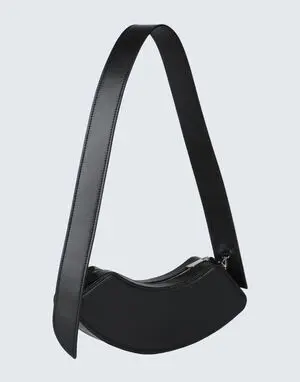 Gcds Leather Shoulder Bag - Black