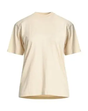 OFF-WHITE™ Basic Tee With Logo - Beige