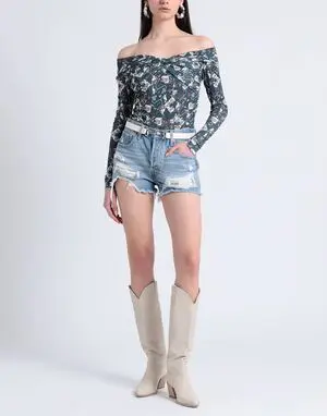 Isabel Marant Étoile Off-the-shoulder Floral Print Top