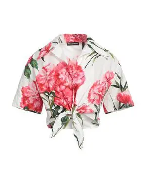 Dolce & Gabbana Floral Print Cotton Shirt