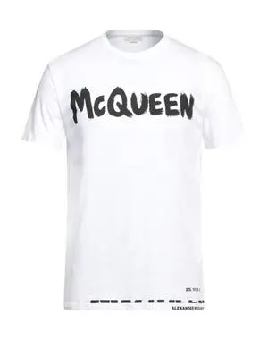Alexander McQueen T-shirt Size Cotton - White