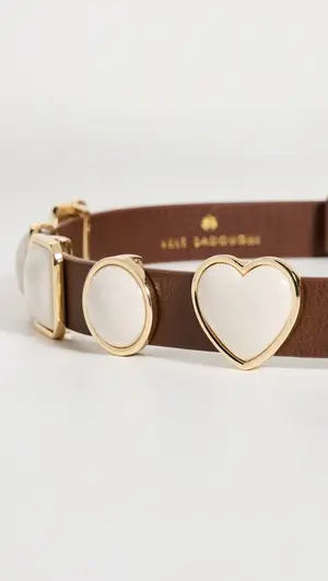 Lele Sadoughi Pearl Station Belt