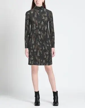 Majestic Filatures Military Viscose Mini Dress