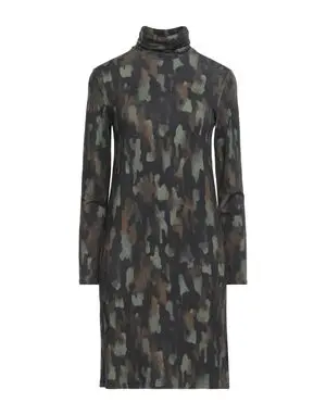 Majestic Filatures Military Viscose Mini Dress