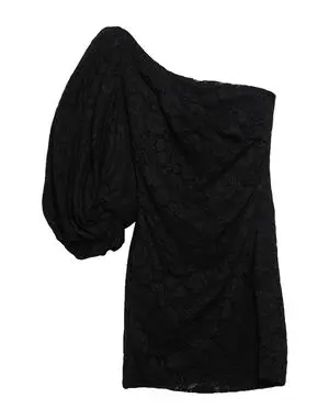 Pinko Mini One-shoulder Lace Dress