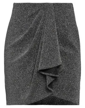 MARANT ETOILE Metallic Mini Skirt - Black