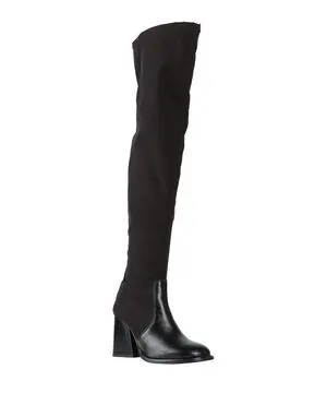 EQUITARE Lyla Over-the-knee Boots In Recycled Leather And Textile Fibers