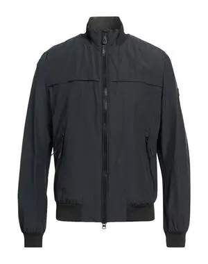 Peuterey Cotton-Blend Bomber Jacket Blue
