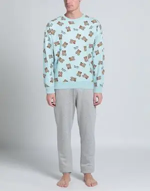 Moschino Cotton Elastane Sweatshirt - Blue