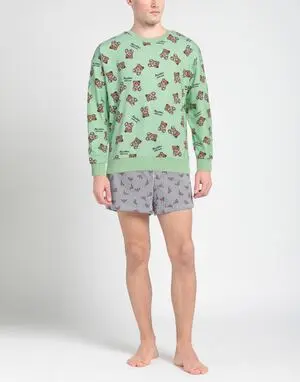 Moschino Cotton-elastane Crewneck Sweatshirt - Green