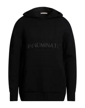 HINNOMINATE Knitted Hoodie - Black