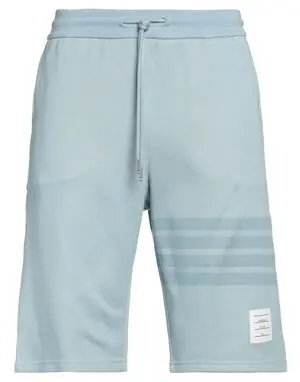 Thom Browne Sweatshirt Fleece Shorts - Blue