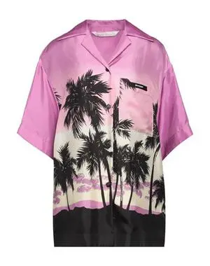 Palm Angels Hawaiian Print Shirt - Pink