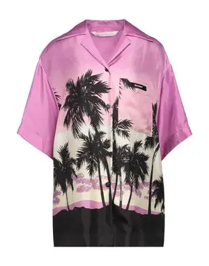 Palm Angels Hawaiian Print Shirt - Pink