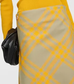 Burberry Check Wool-blend Kilt