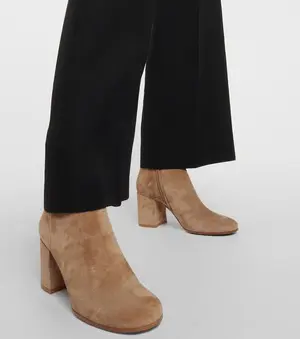 GIANVITO ROSSI Joelle Suede Ankle Boots