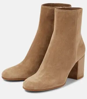 GIANVITO ROSSI Joelle Suede Ankle Boots
