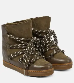 Isabel Marant Étoile Nowles Leather Sneakers