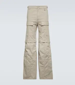Balenciaga Hybrid Flared Cargo Pants