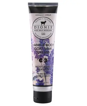 DIONIS GOAT MILK SKINCARE Lavender Vanilla Hand Body Goat Milk Cream - No Color