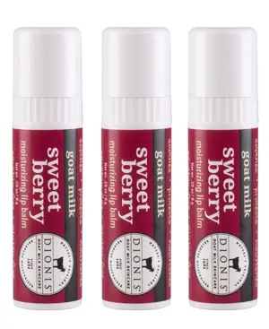 DIONIS GOAT MILK SKINCARE Sweet Berry Goat Milk Lip Balm Set - No Color